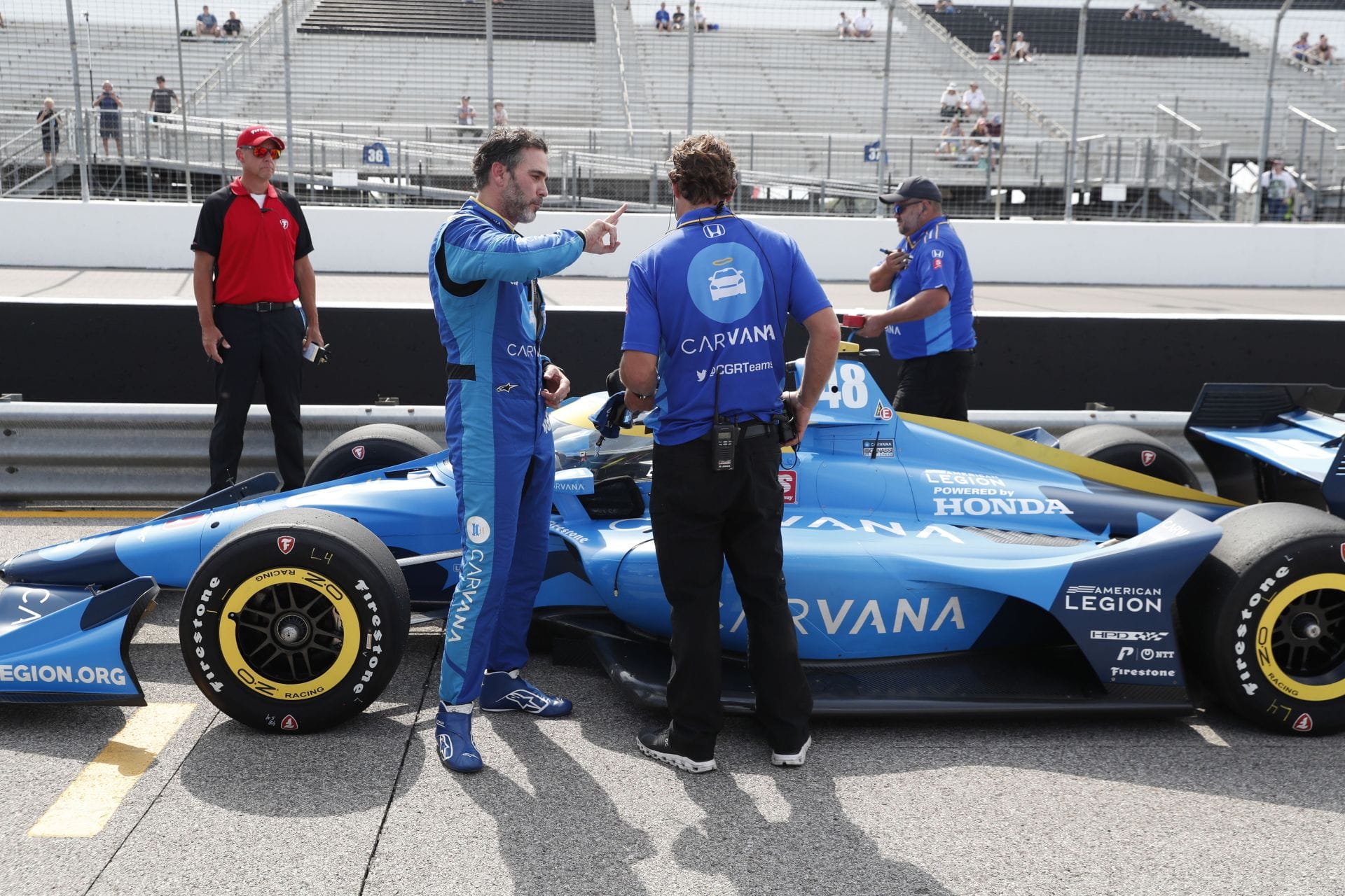 Jimmie Johnson explains why IndyCar drivers are in "no man's land" when ...