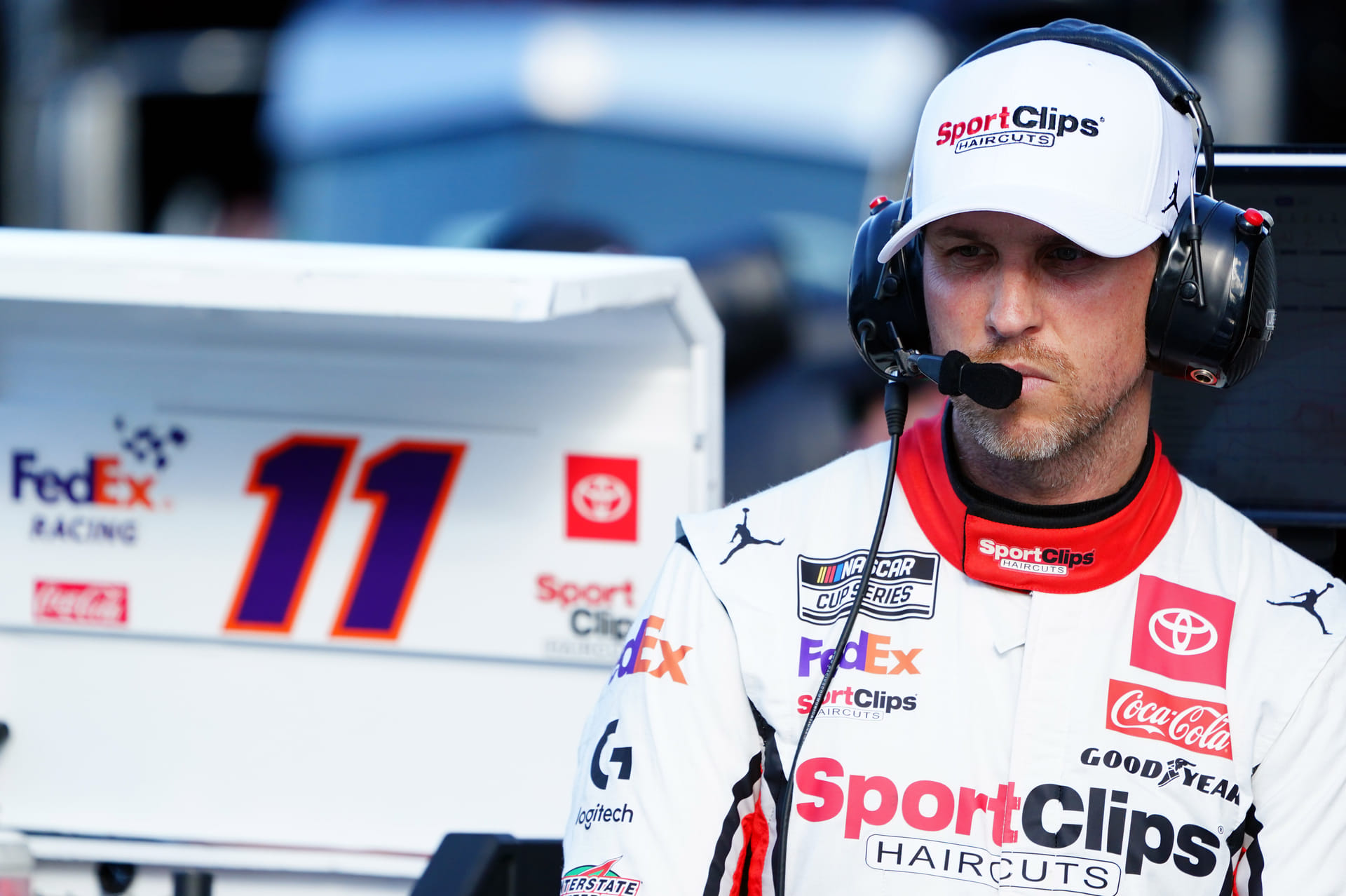 Denny Hamlin shares positive update on mom's health 5 weeks after ...