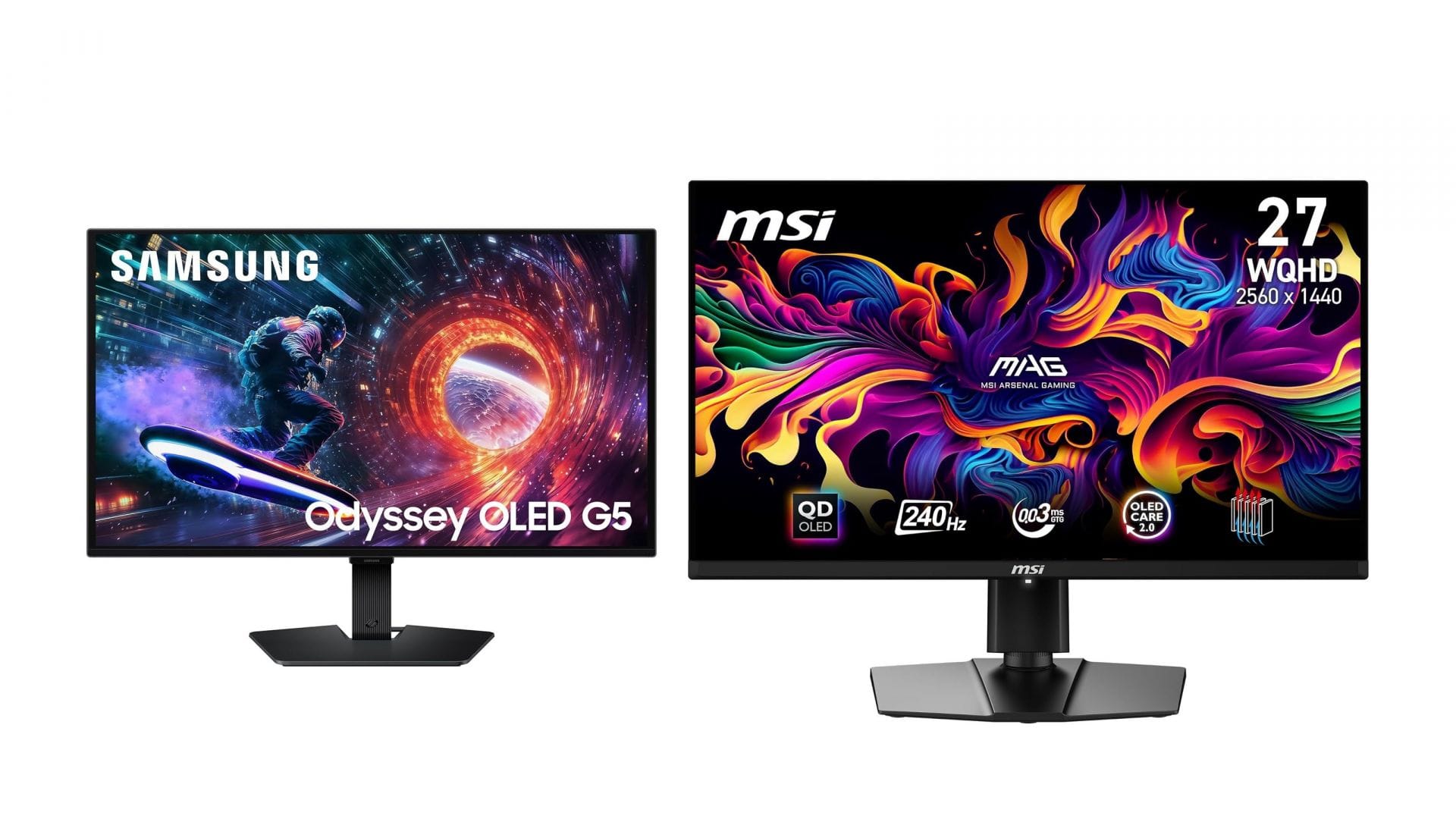 Samsung Odyssey G5 vs MSI MAG 271QPX: Which QD-OLED gaming monitor is ...
