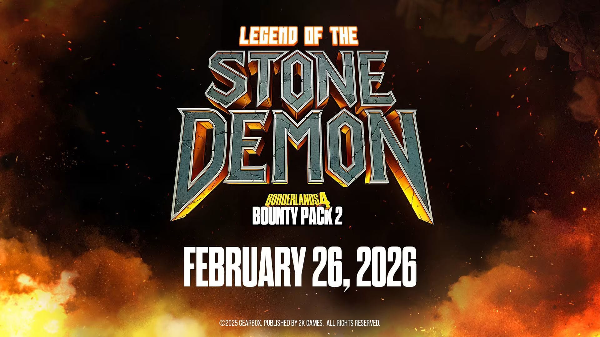 Legend of the Stone Demon): Borderlands 4 Bounty Pack 2 (Legend of the ...