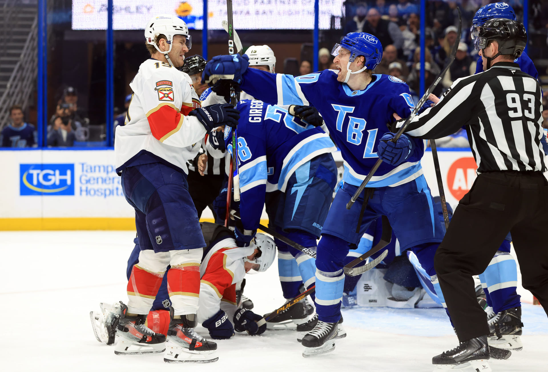 Fans berate Matthew Tkachuk for unleashing all-out Panthers vs ...