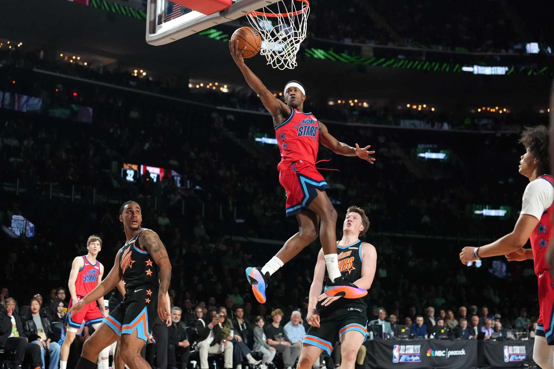 Team Vince vs Team Melo Rising Stars Championship Game Stats and Box ...