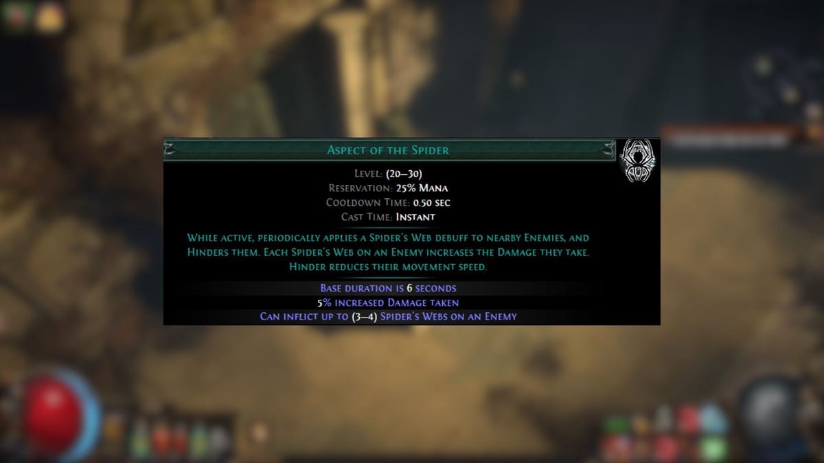 Path of Exile: All Aspect skills, ranked