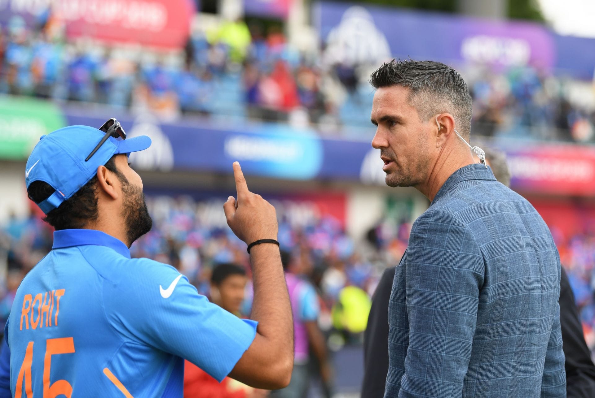 Rohit Sharma beats Kevin Pietersen in 'Impossible Batting Challenge ...