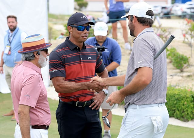 Scottie Scheffler matches Tiger Woods' exclusive record after AT&T ...