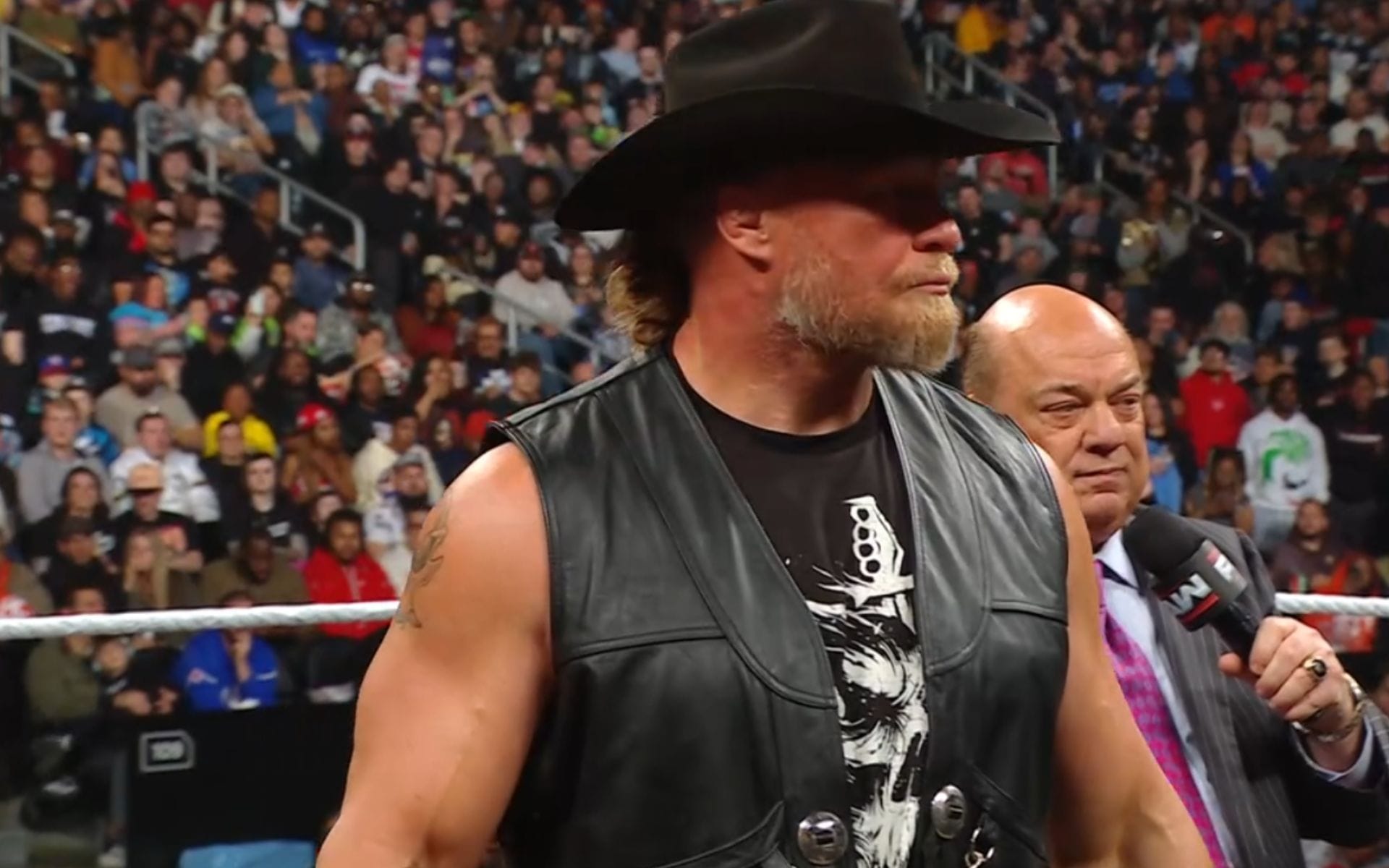 Paul Heyman takes a massive shot at WWE legend during Brock Lesnar's ...
