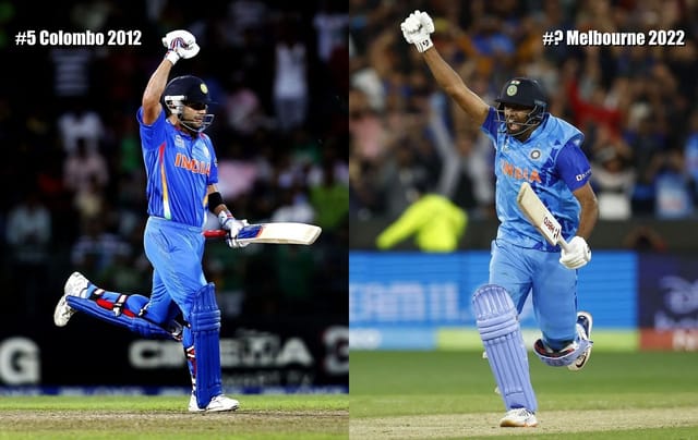 Ranking Team India's top 5 wins in the T20 World Cup against Pakistan