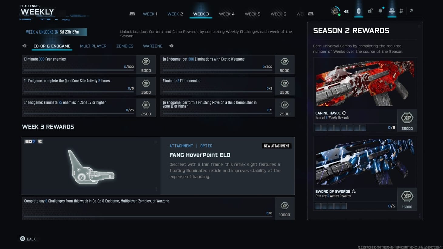 All Warzone and Black Ops 7 Season 2 Week 3 Challenges and rewards