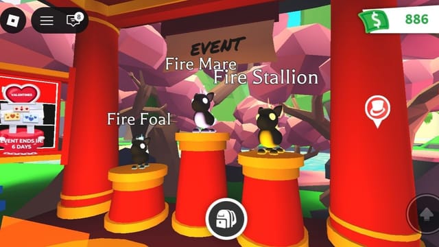 How to adopt Fire Horses in Adopt Me