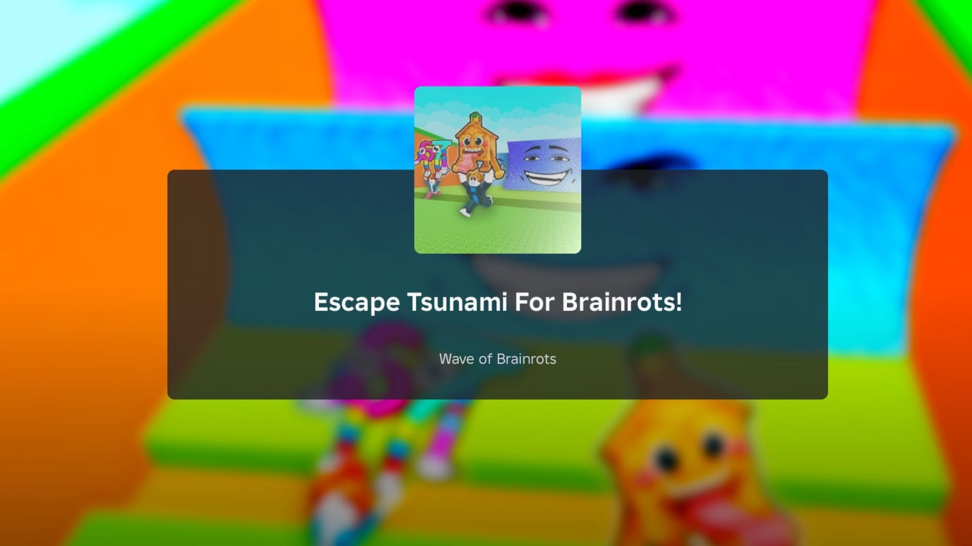 All Infinity brainrots in Escape Tsunami For Brainrots