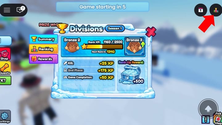 Roblox Knockout Season 1 Divisions guide