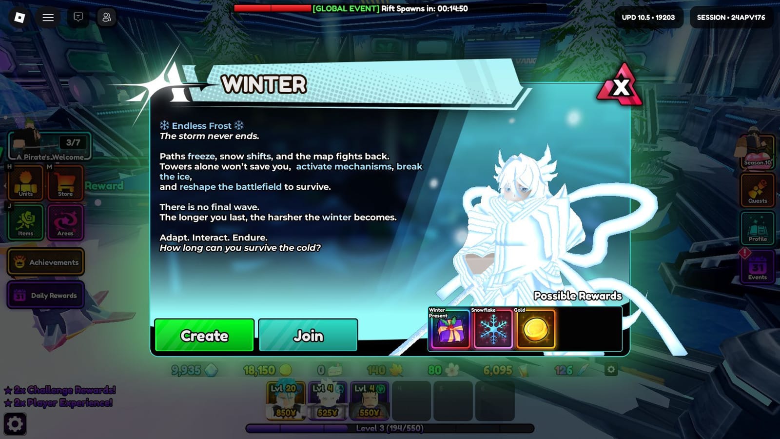 Anime Vanguards Winter Event guide