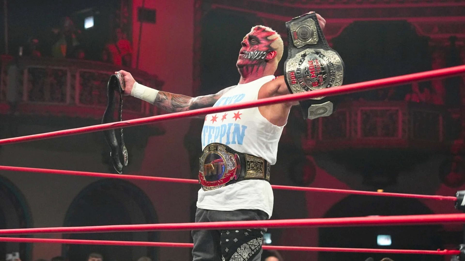 Dustin Rhodes takes a huge shot at current AEW champion amid hiatus