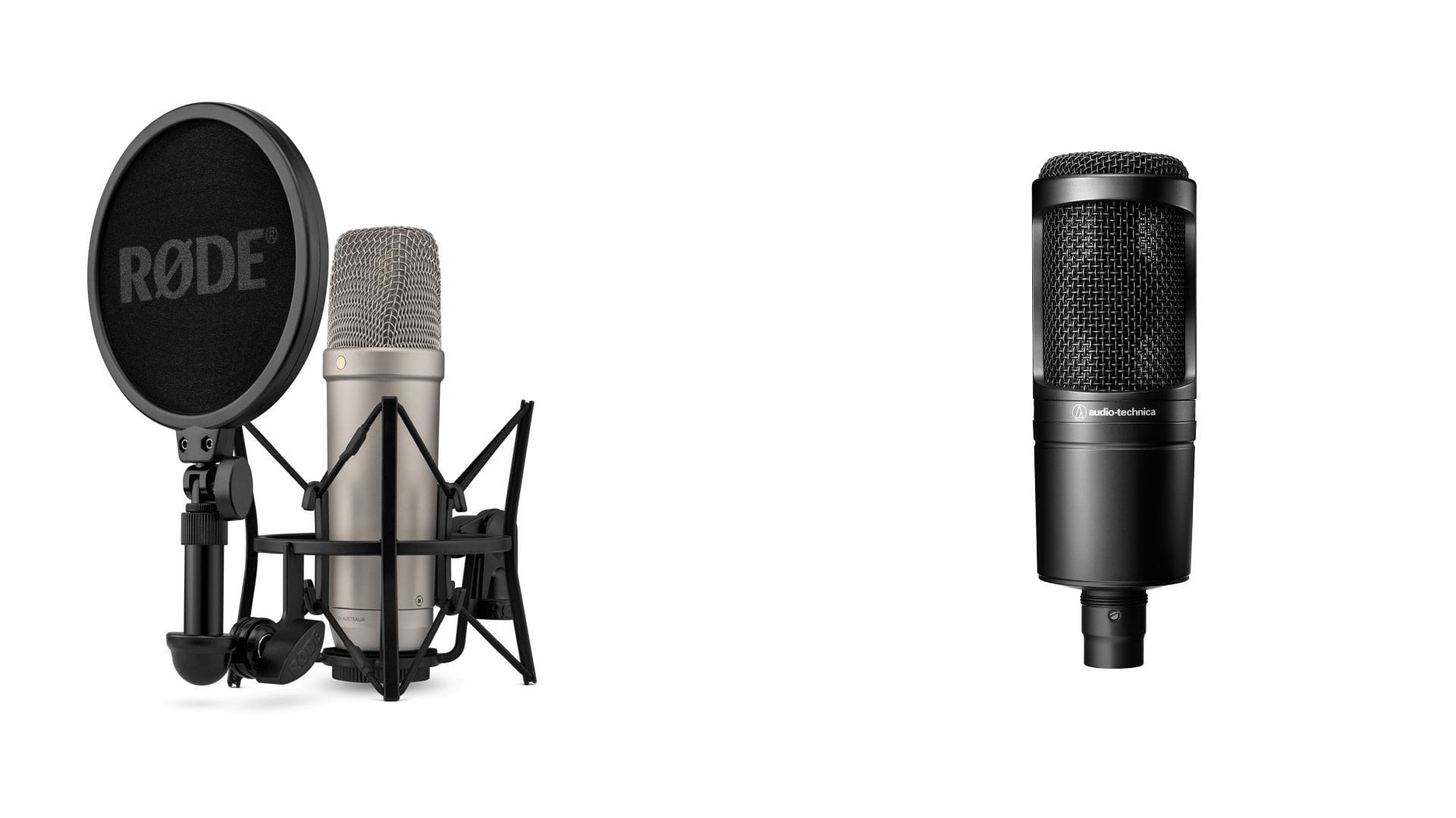Rode NT1 5th Gen vs. Audio-Technica AT2020: Which is the better microphone?