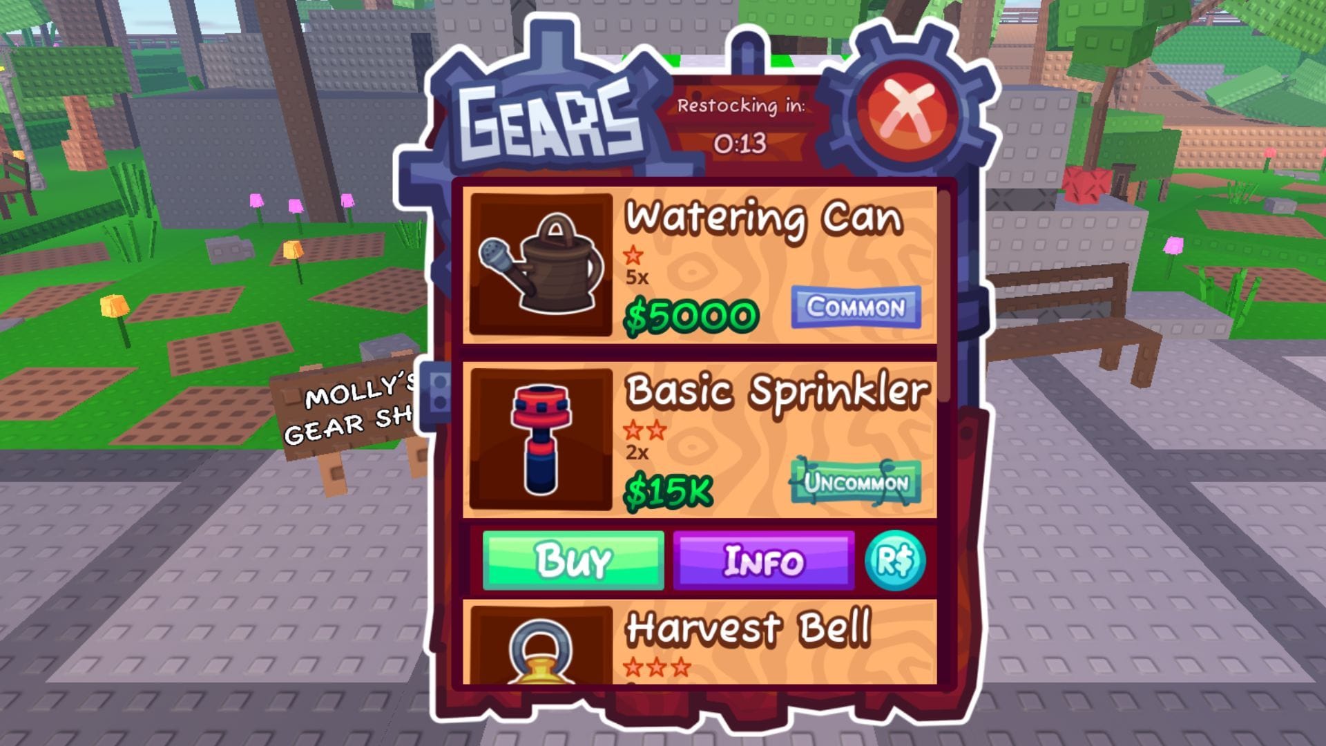 Garden Horizons progression guide