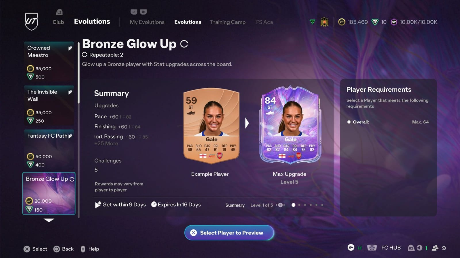 EA FC 26 Bronze Glow Up Evolution: Best players to use, all upgrades ...