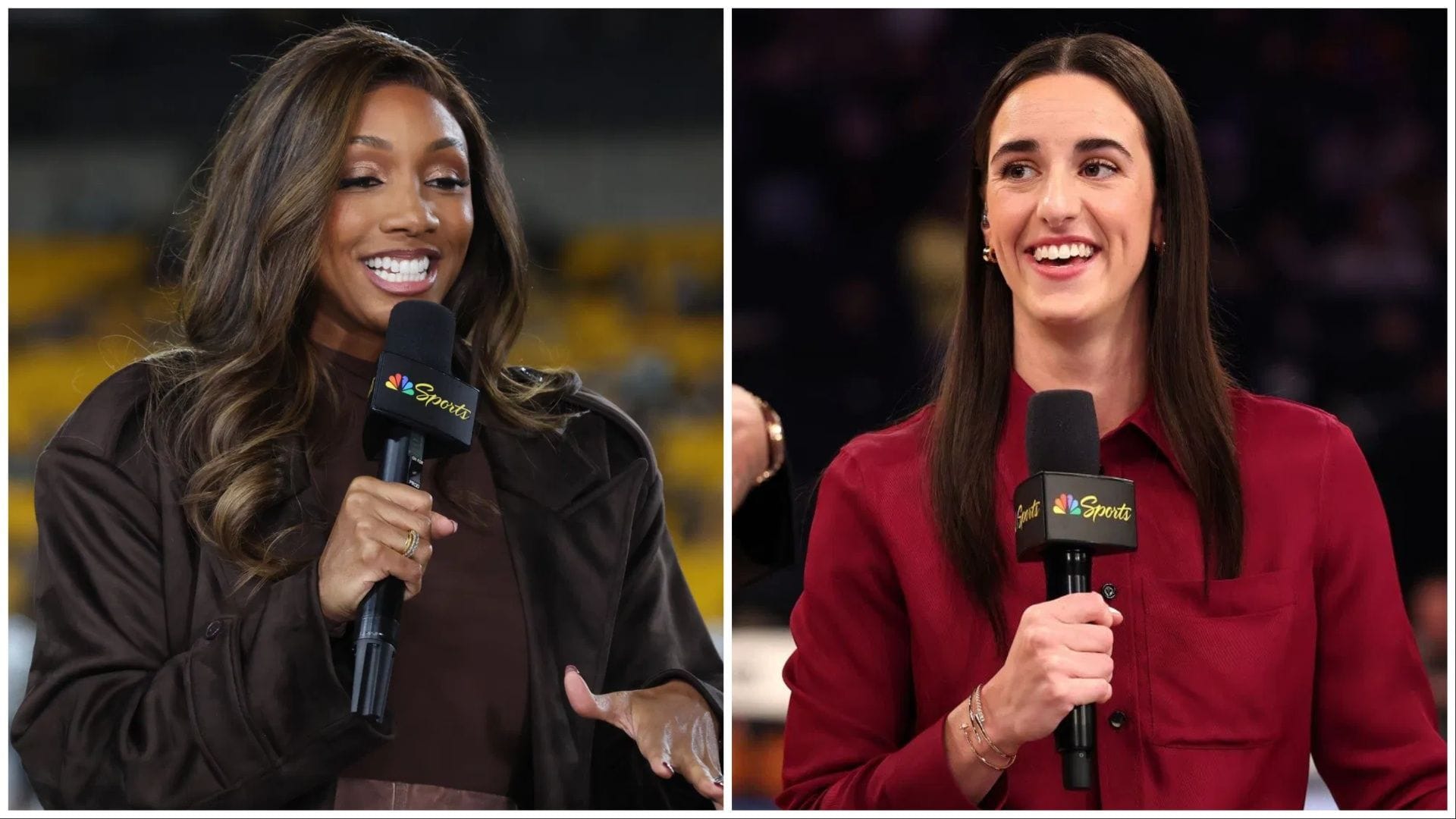 How Tall is Maria Taylor? NBA Fans Curious as 6-Feet Caitlin Clark Gets ...