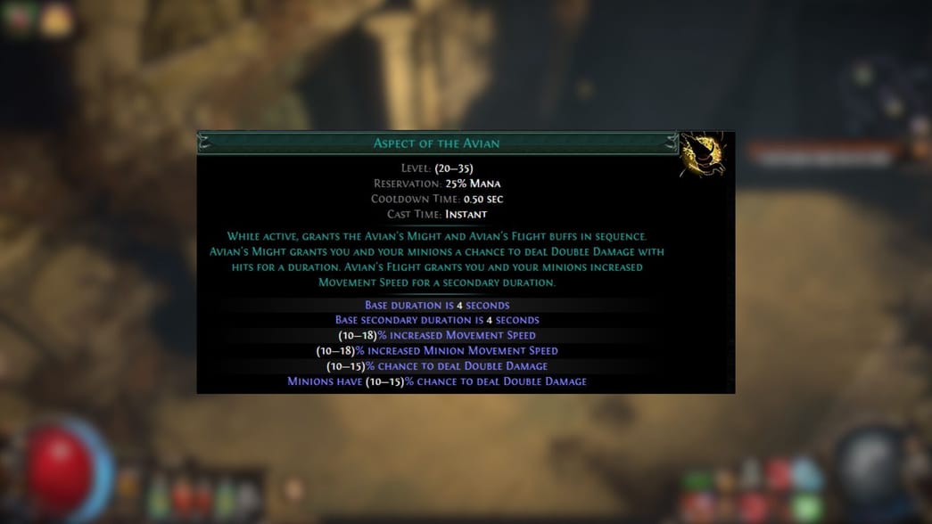 Path of Exile: All Aspect skills, ranked