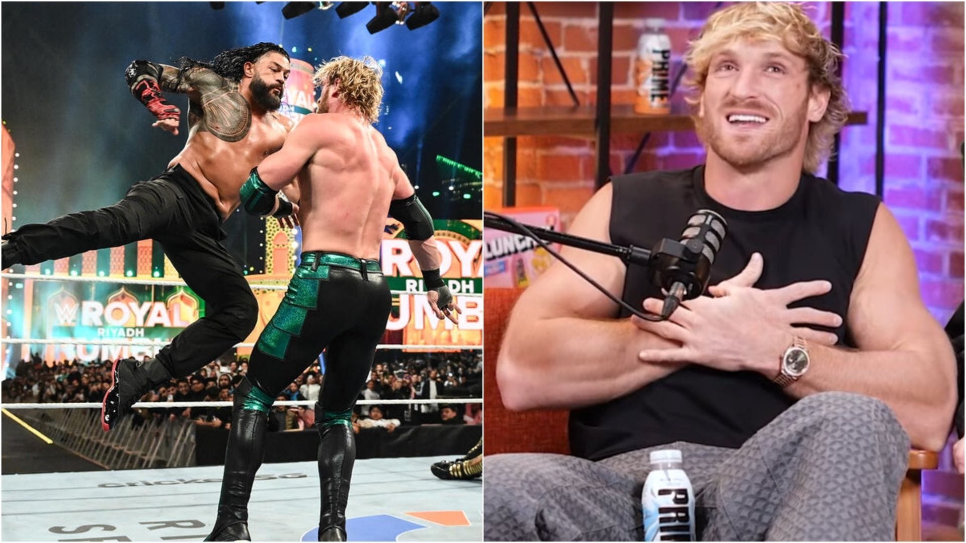 Logan Paul breaks character; addresses Roman Reigns moment at Royal ...