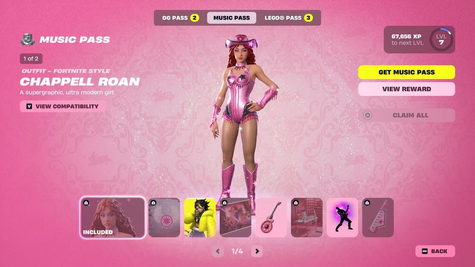 How to get the Chappell Roan skins in Fortnite