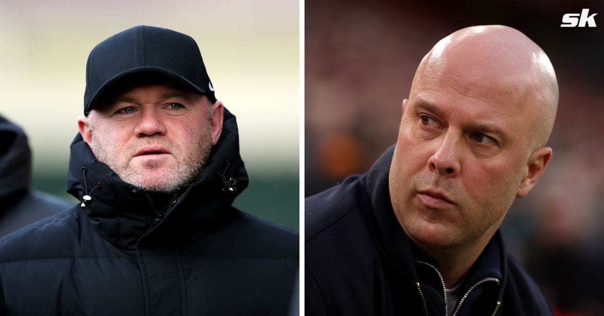 Wayne Rooney goes against Arne Slot with response after Liverpool boss ...