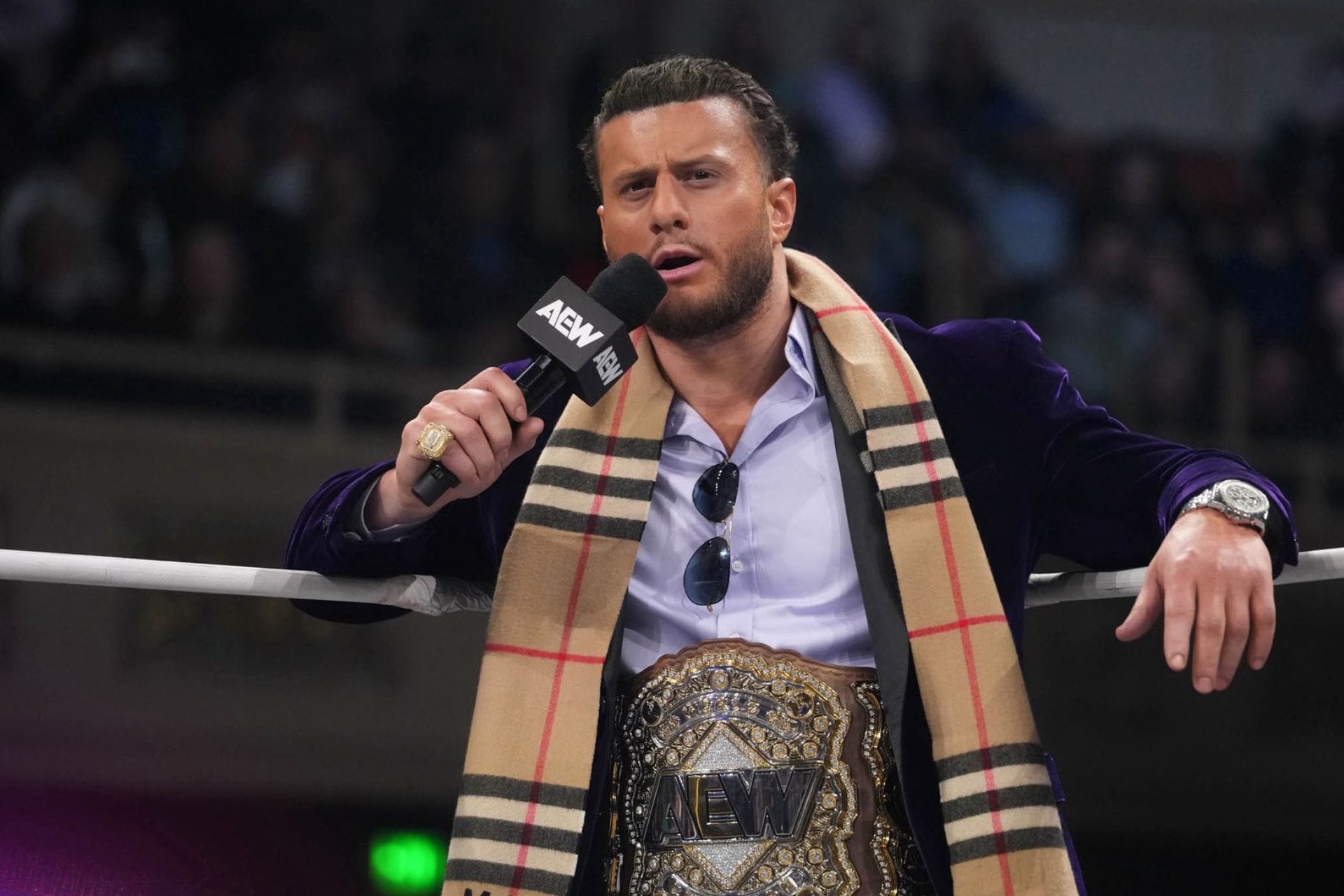 MJF reacts to rising AEW star possibly becoming a world champion in the ...