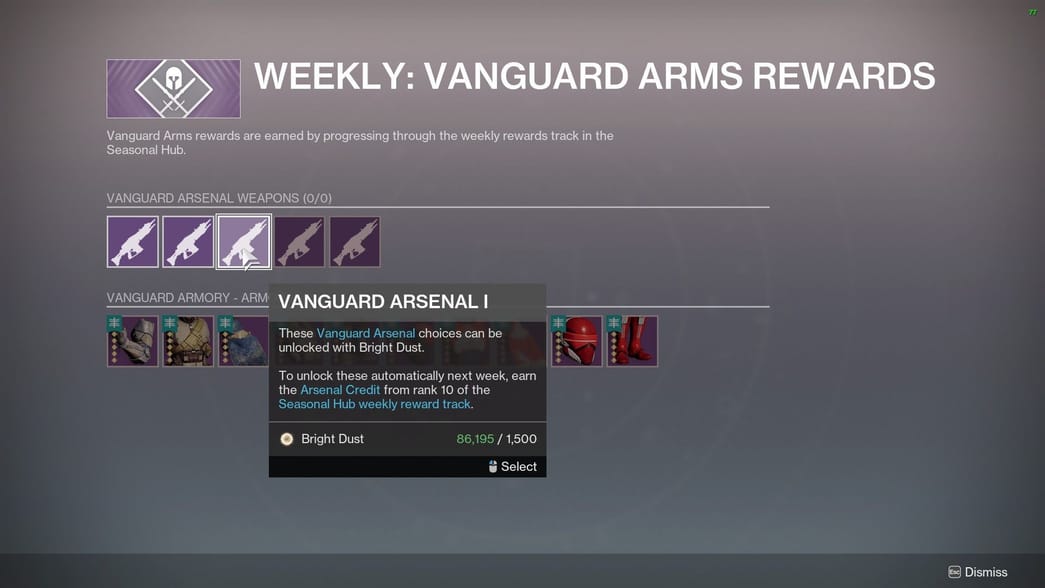 Zavala is selling a Tier 5 god roll Solar weapon for cheap in Destiny 2