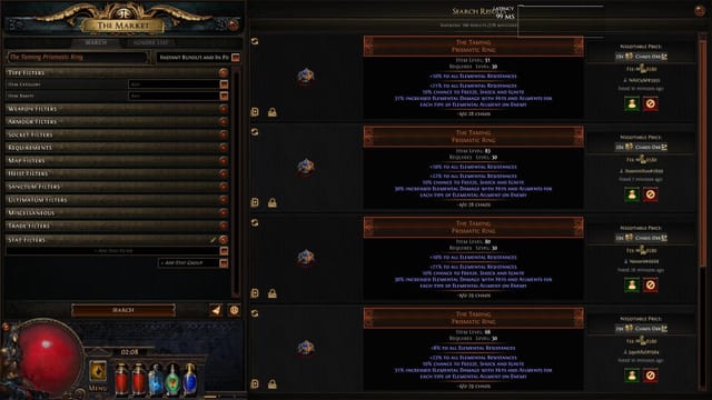 Path of Exile Elemental Hit Surfcaster build guide (3.27 Phrecia)