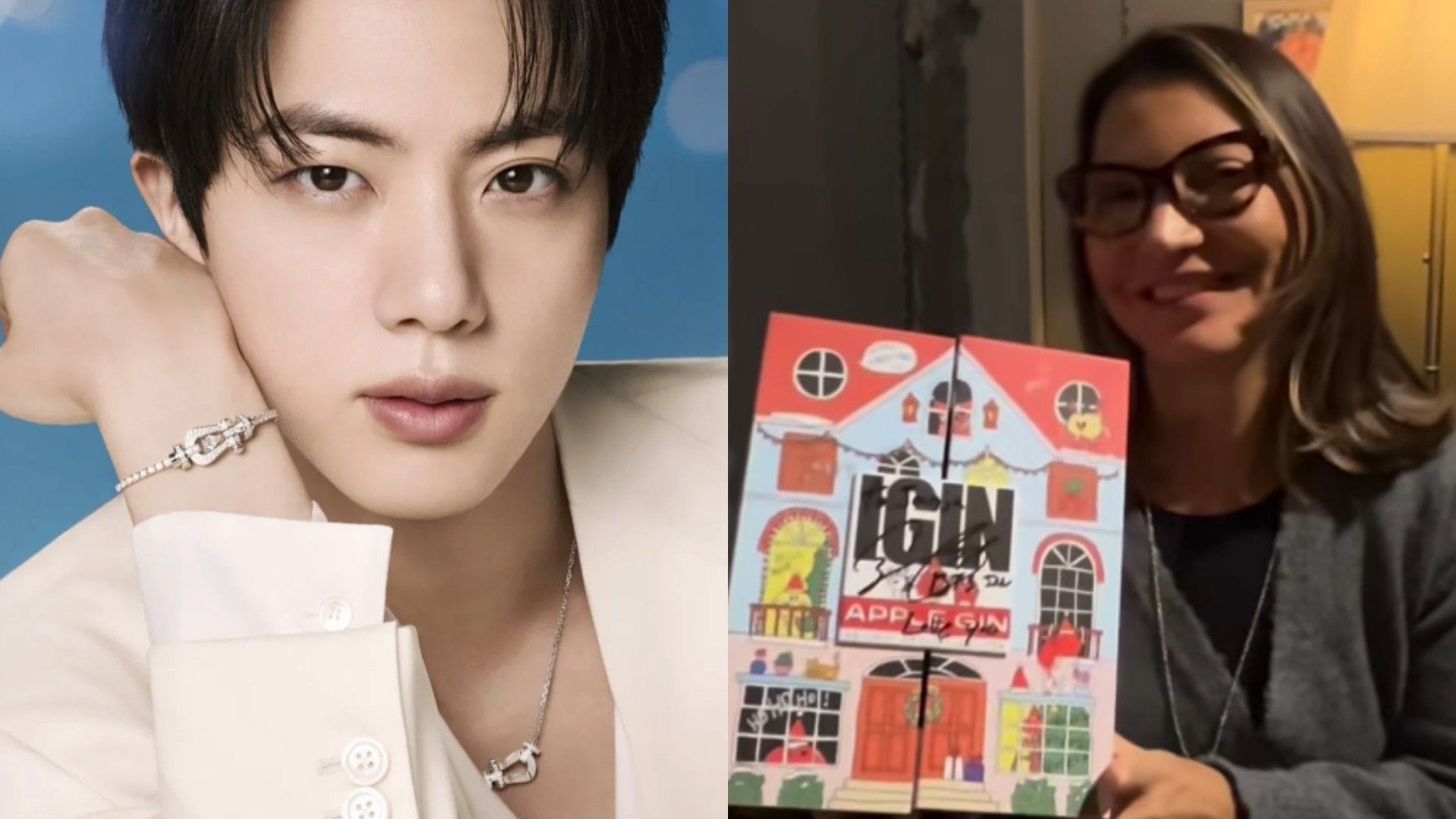 "Such a sweetheart": BTS' Jin melts fans' hearts with personalized IGIN ...