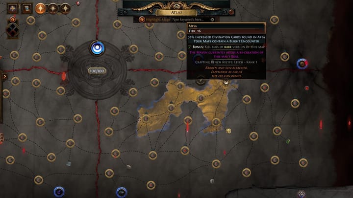 Path of Exile Atlas and mapping changes in 3.28, explained