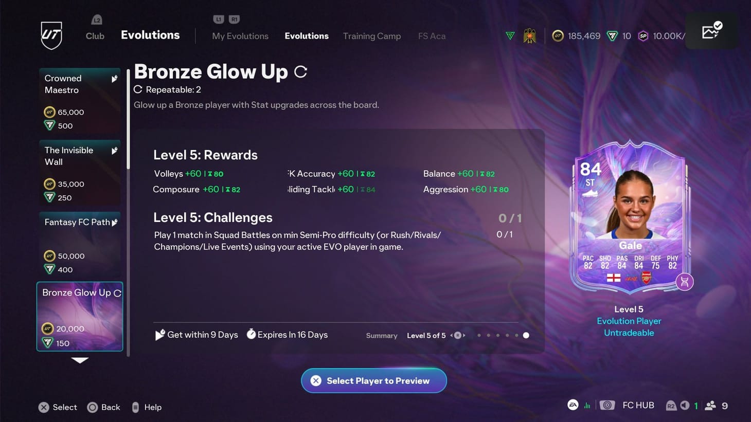 EA FC 26 Bronze Glow Up Evolution: Best players to use, all upgrades ...