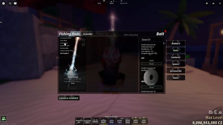 How to get the Masterline Rod in Fisch