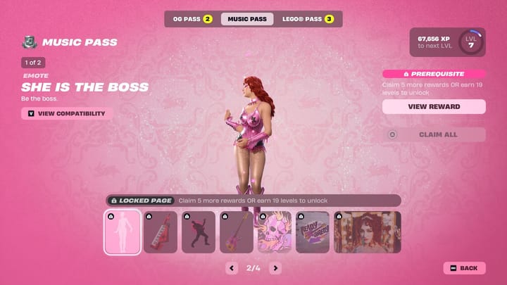Fortnite Festival Season 13 Heartcore Music Pass: All skins and ...