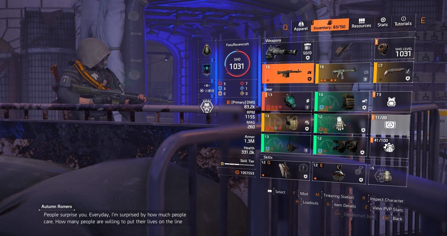Three best builds for the Big Alejandro LMG in The Division 2