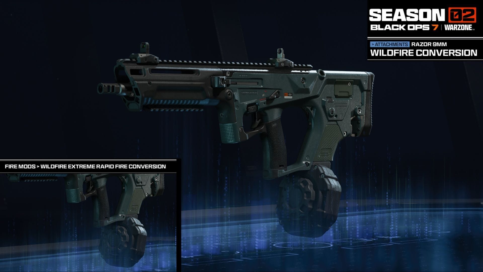 How to unlock Razor 9mm Wildfire Conversion fire mod attachment in ...