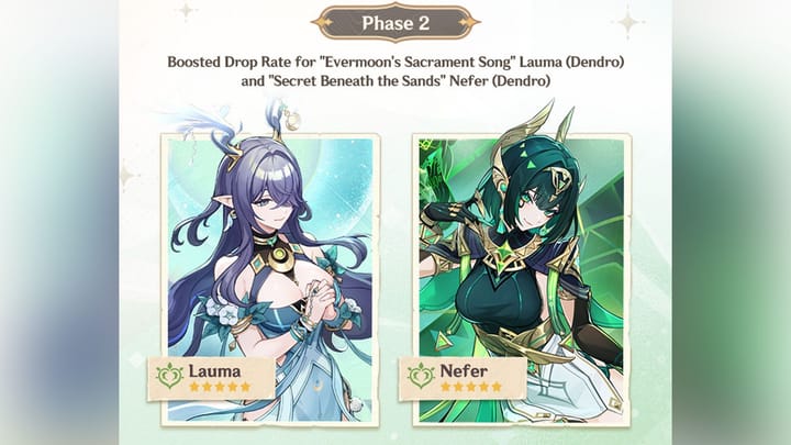 Genshin Impact 6.5 Luna VI update: New character, region, banners, and more