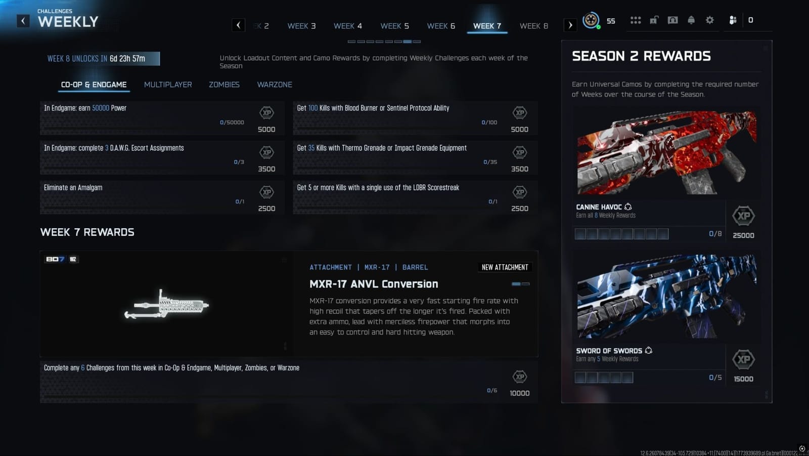 All Warzone and Black Ops 7 Season 2 Week 7 Challenges and rewards