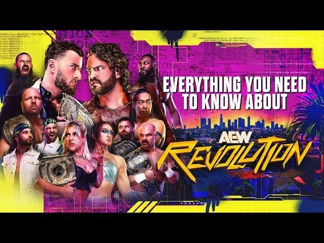 What time does AEW Revolution 2026 start tonight? US, UK, India & more