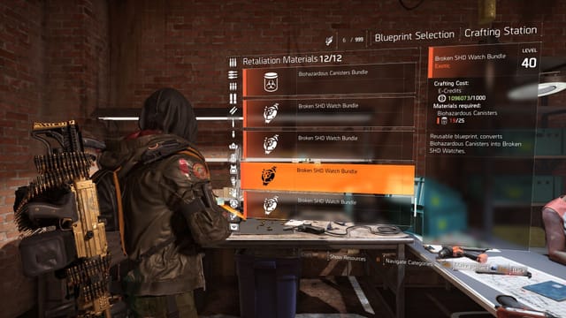 How to get Automated Defense Parts for crafting in The Division 2