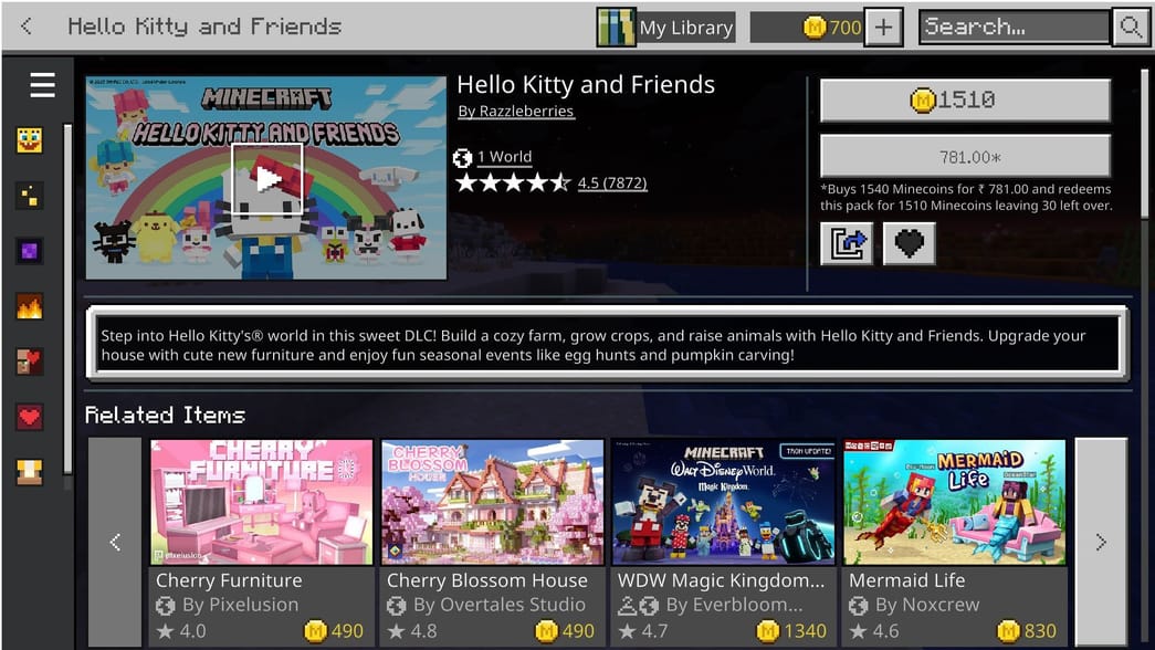 Minecraft Hello Kitty and Friends add-on guide: How to get and play
