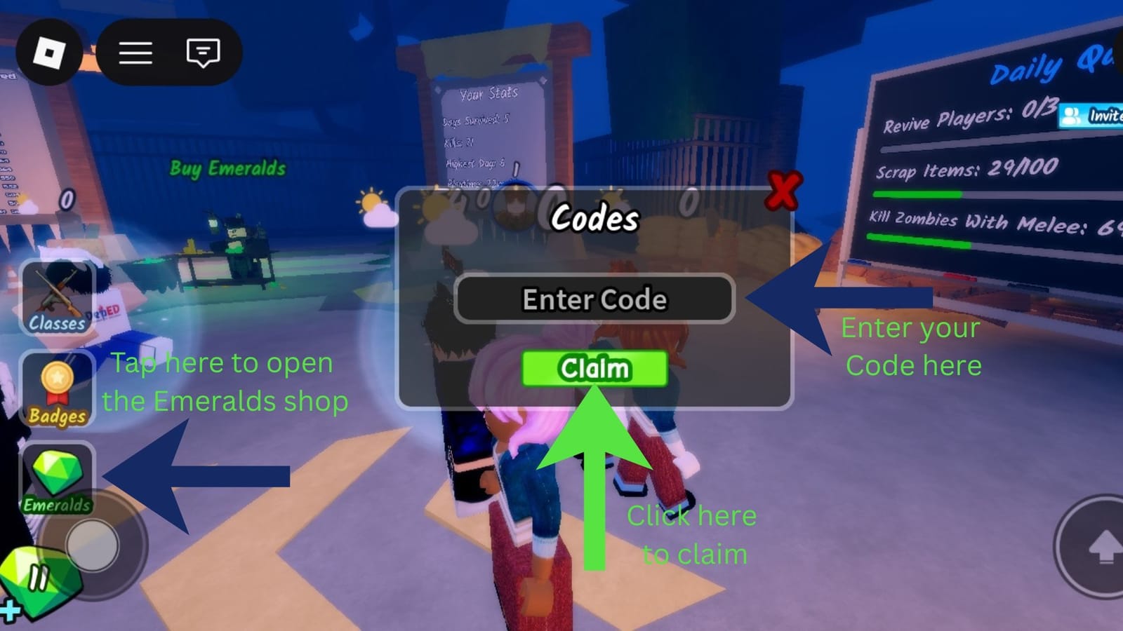 Survive the Apocalypse codes (May 2026)