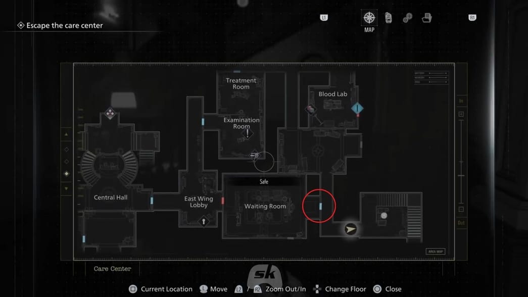 How to kill the Chunk with a glass bottle in Resident Evil Requiem