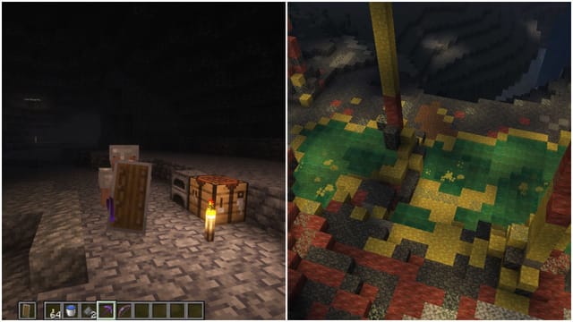 How to find Sulfur Cave biome in Minecraft