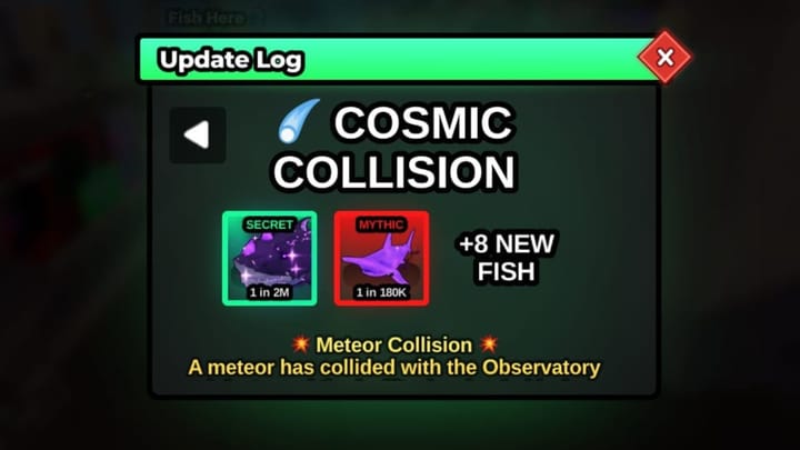 How to get Cosmic Hammerhead Shark in Fish It