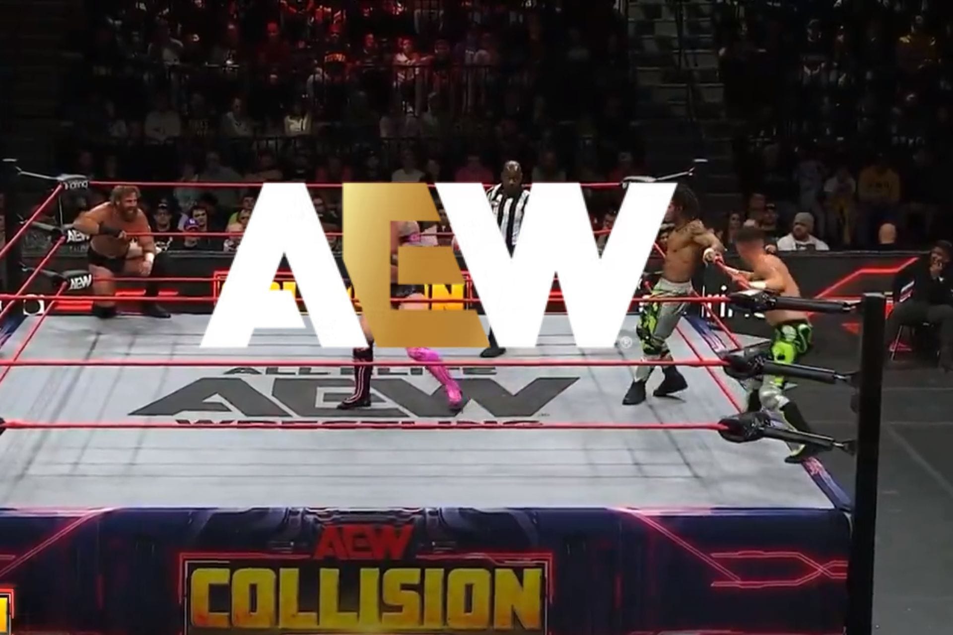 WATCH: Current AEW champion suffers nasty injury in the ring