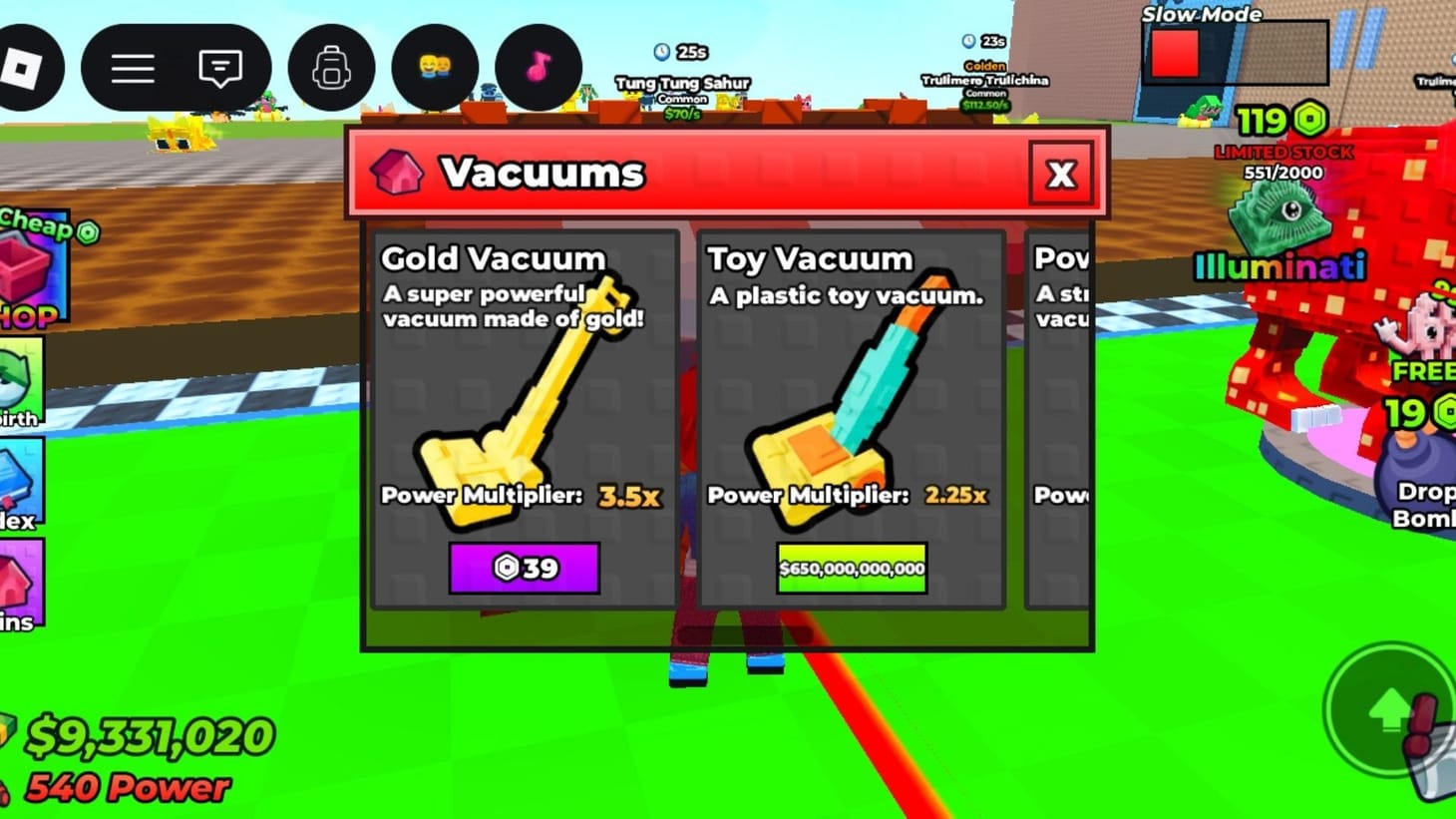 Vacuum for Brainrots: A beginner’s guide