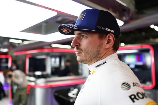Chaos at the media scrum as Max Verstappen refuses to speak until a ...