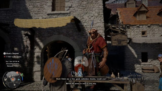 How to complete Rhett's Request in Crimson Desert (Hernand Commissions)