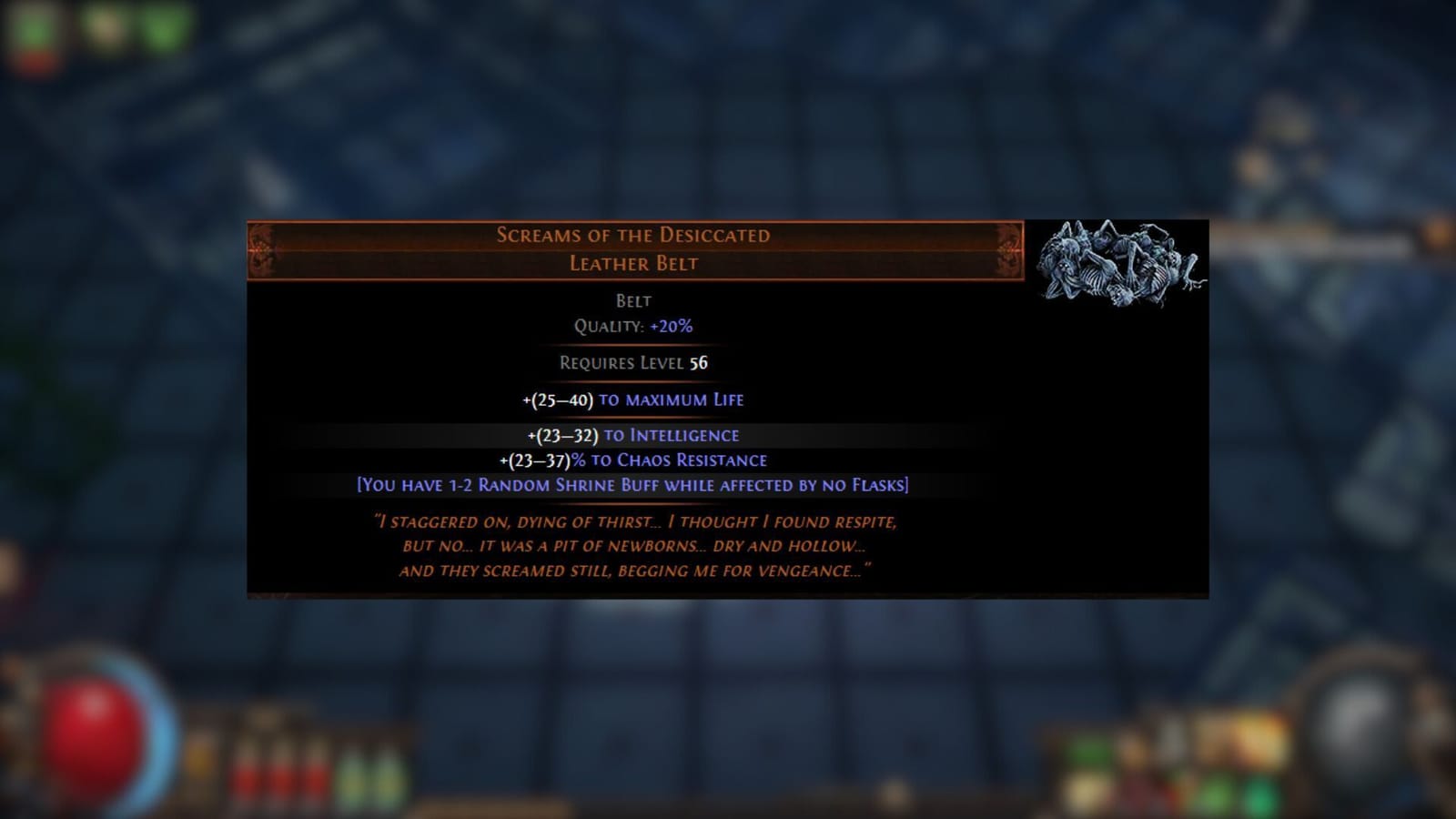 Path of Exile: Every Shrine buff you can get from Screams of the Desiccated