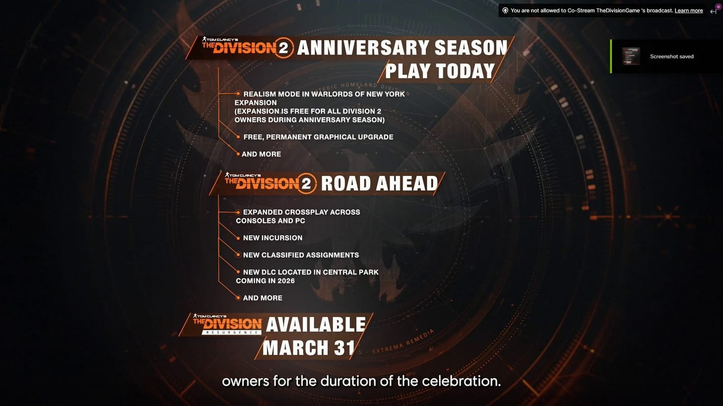 The Division 2: The Division 2 new DLC announced: Release date ...